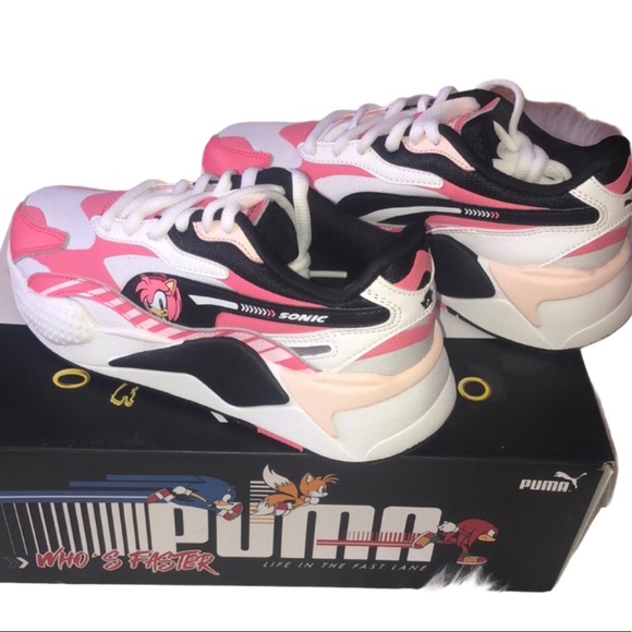 Puma | Shoes | Size 5big Kid Amy Rose Puma Sneakers Sonic | Poshmark